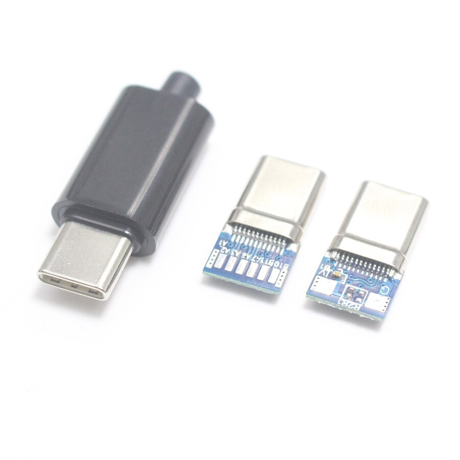 1set DIY 24pin USB-C USB 3.1 Type C USB-C Male sol... – Grandado