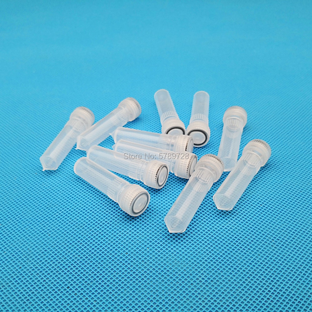100pcs/lot 2ml Plastic Freezing Tubes Conical Bott... – Grandado