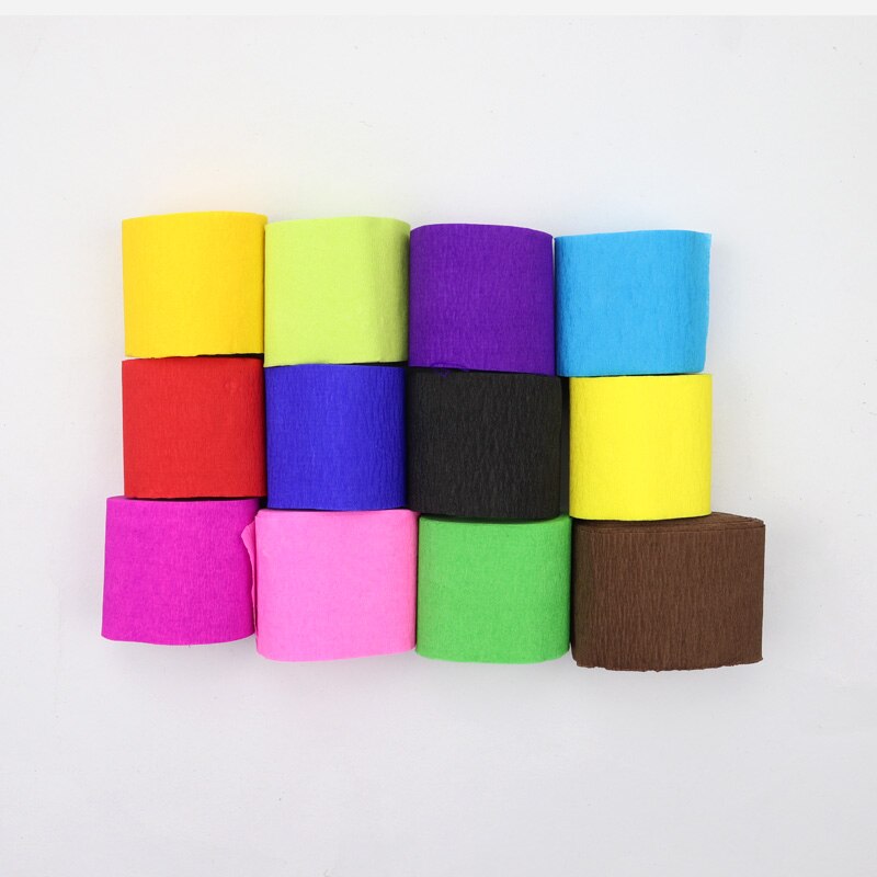 Wrinkle Roll Paper Arts Craft Material Supplies 4/... – Grandado