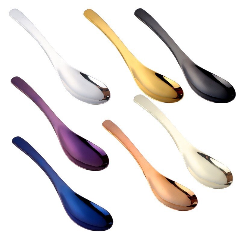 3 Pcs/set Stainless Steel Spoon 3 Size Large Gold ... – Grandado