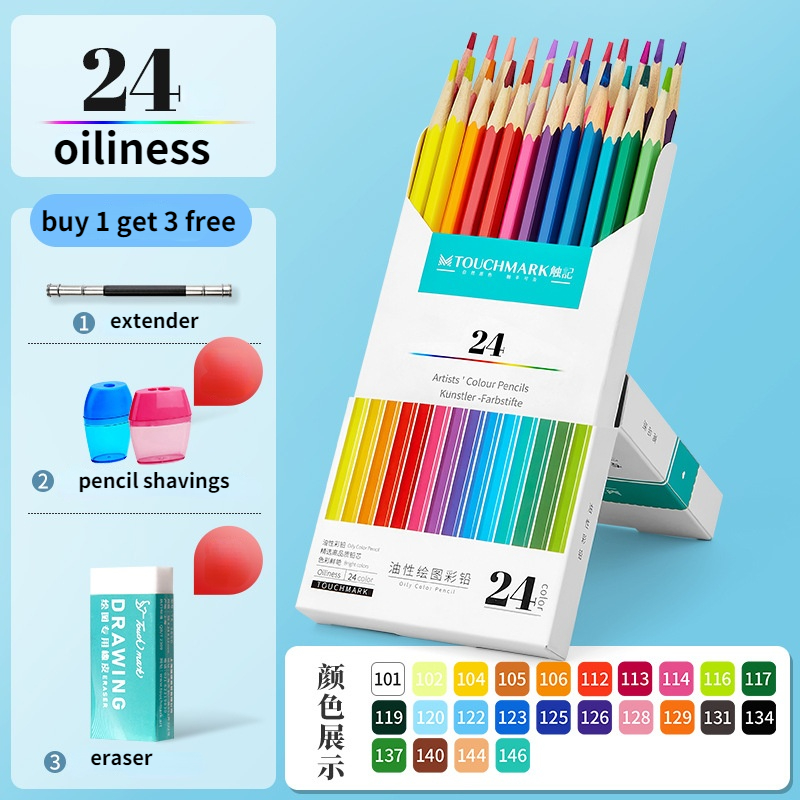 Art Anime Painting Color Pencils HB 24 36 Colors W... – Grandado