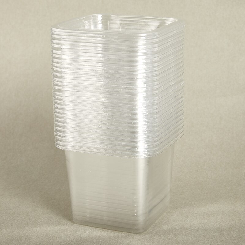 50PCS 300ml Dessert Cups Pudding Ice Cream Plastic... – Grandado