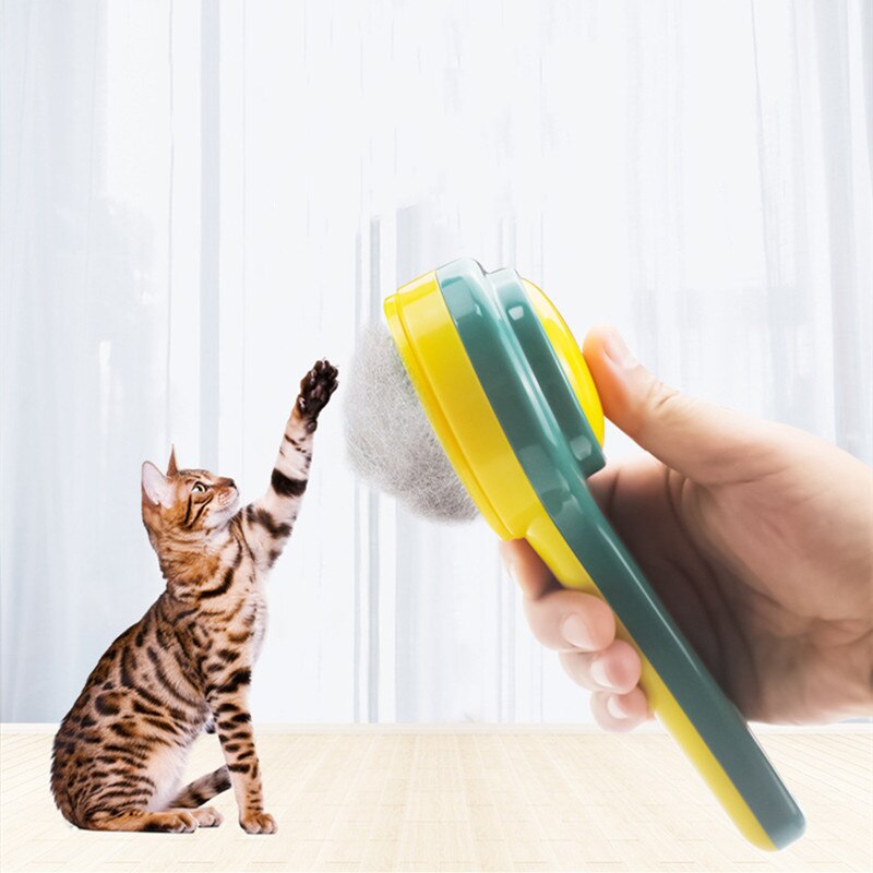 Dog Hair Removal Comb Grooming Cat Flea Pet Comb C... – Vicedeal