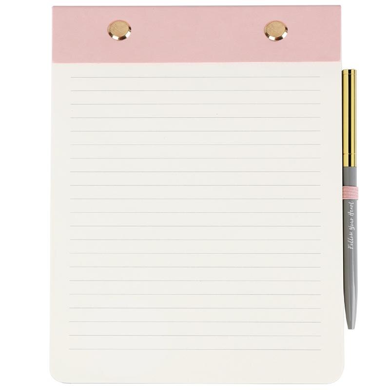 Stationery Light pink Notepad with Ball Pen Set Th... – Grandado Stationery Light pink Notepad with Ball Pen Set Th... – Grandado