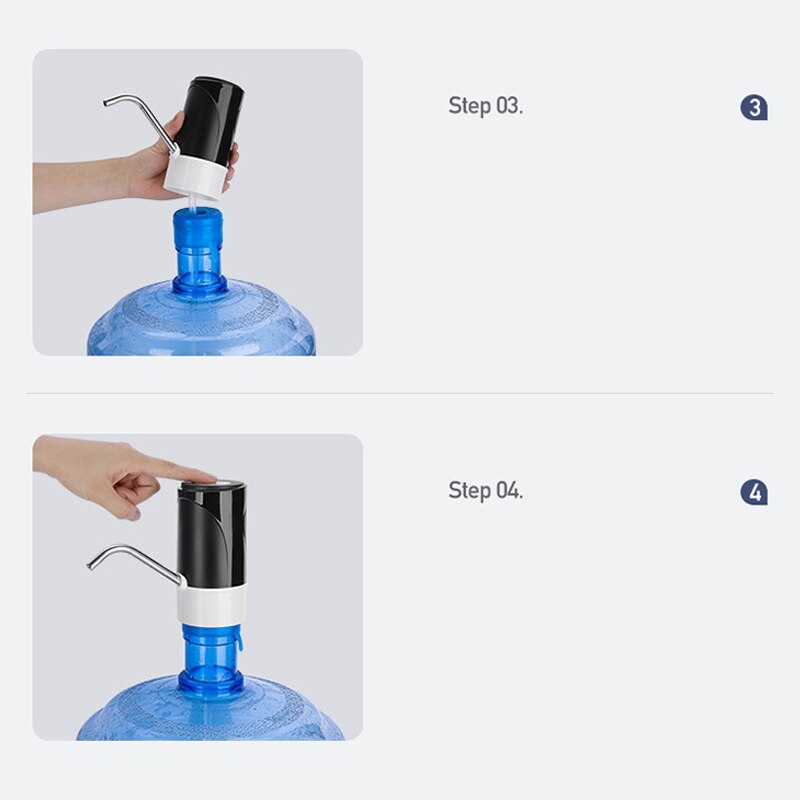 Portable USB Water Pump Household Drinking Water Dispenser ligent ...