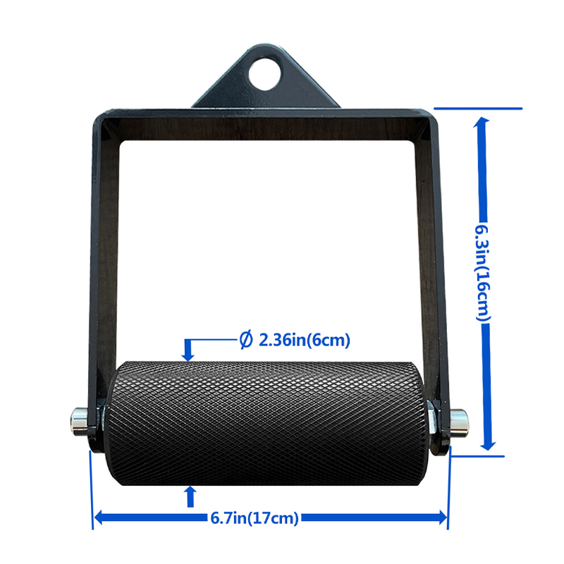 Gym Home Lat Pull Down Pulley Cable Machine Handle... – Vicedeal