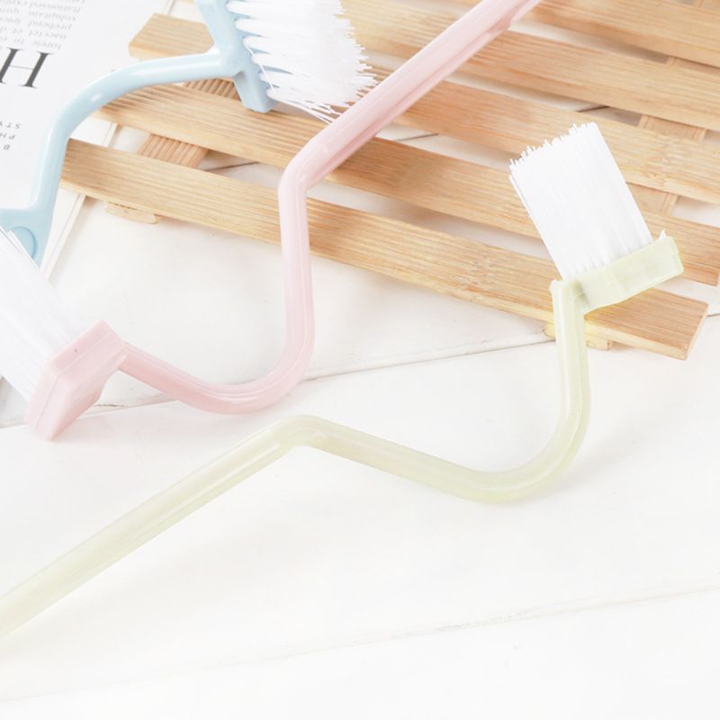 Toilet Rim Edge Brush Bow Curved Flush Passage Bru... – Grandado
