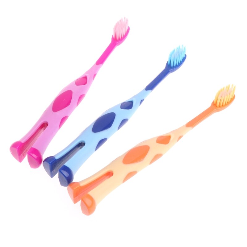 2 Pcs/Lot Soft Bristle Children Toothbrush Kids To... – Grandado