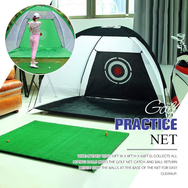 Golf Practice Net Wide-opened Tent – Grandado