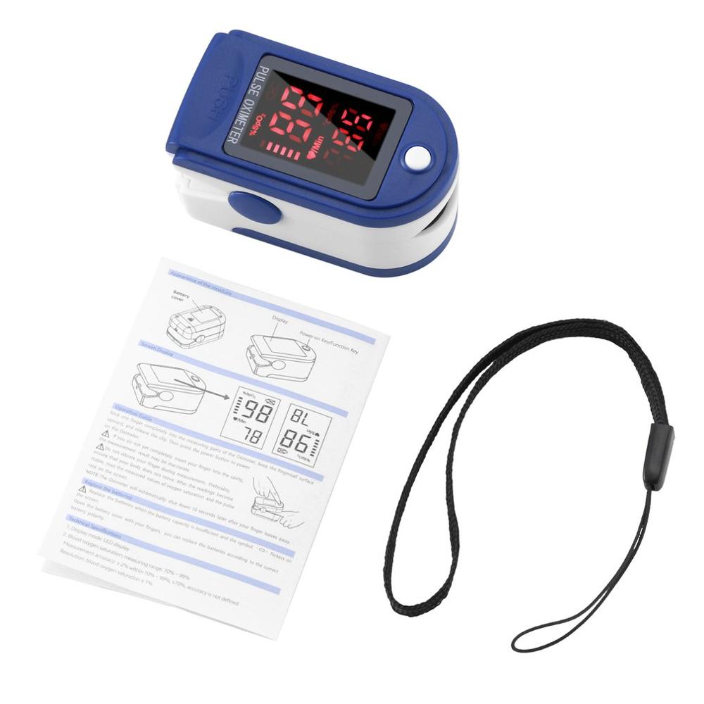 Vinger Pulsoxymeter Vinger Clip Hartslag Pulse Oxi... – Vicedeal