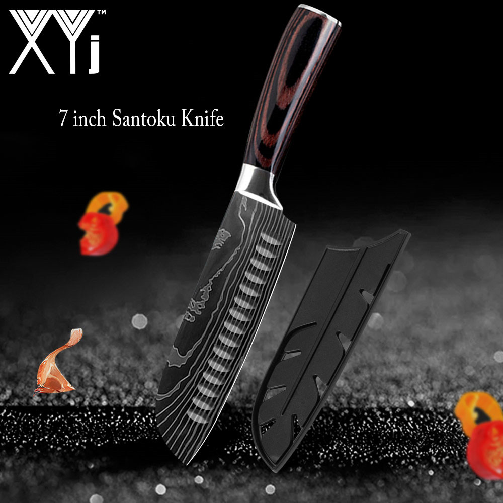 Kitchen Knife Set Stainless Steel Knife Holder Kni... – Vicedeal