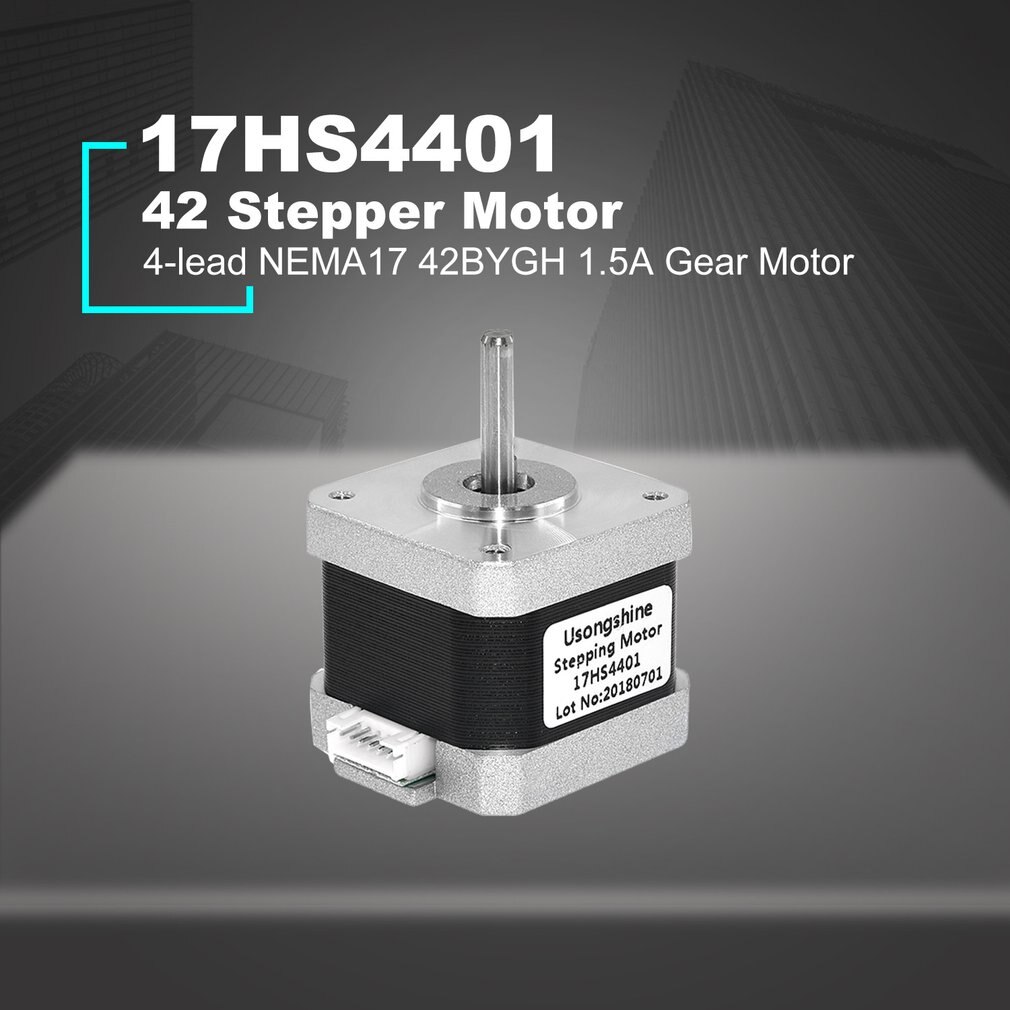 Nema 17 Stappenmotor 42 Motor 4-Lood 17HS4401 NEMA... – Grandado Nema 17 Stappenmotor 42 Motor 4-Lood 17HS4401 NEMA... – Grandado