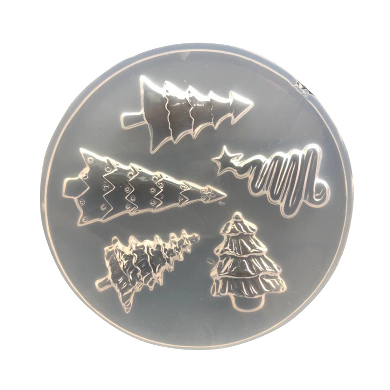 Christmas Tree Elk Pine Nut Silicone Epoxy Resin M... – Grandado