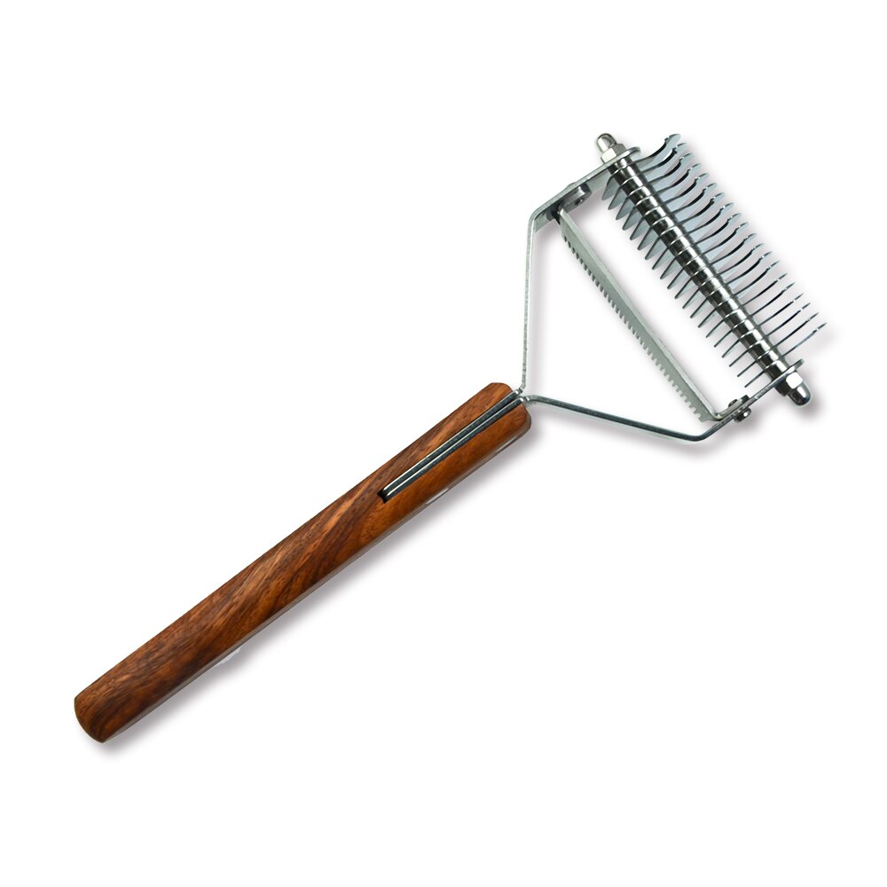 Paipaitek Double-Sided Pet Comb Undercoat Rake Sta... – Vicedeal