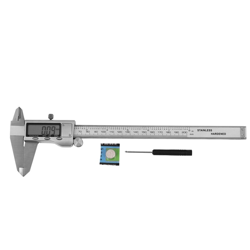 8 Inch 200Mm Digital Caliper Stainless Steel Digit... – Vicedeal