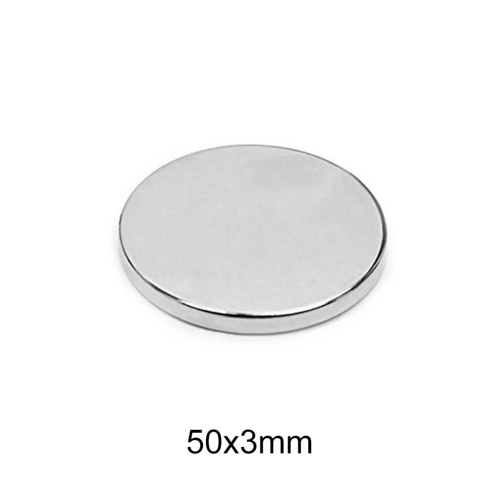 1/2/5/10PCS 50x3 Thin Big Round Powerful magnets 5... – Grandado