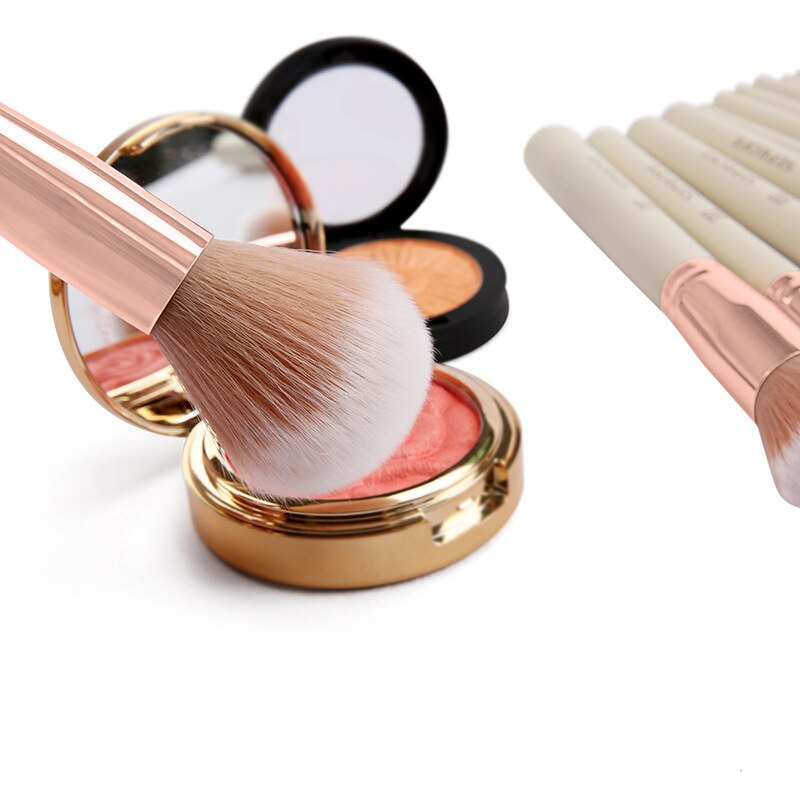 12 juego de brochas de maquillaje, 12 herramientas... – Grandado