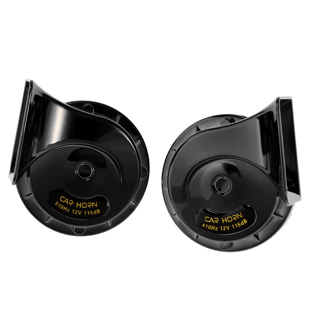 2 Pieces 12V 115 dB Universal Car Snail Horns High... – Grandado