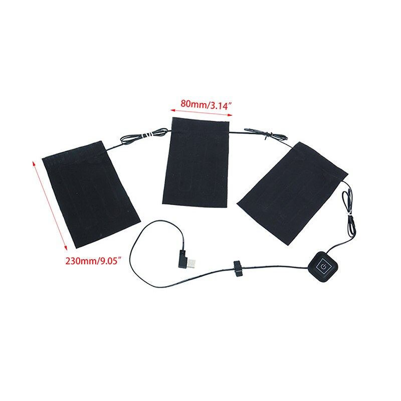 Electric Heater Pad USB Adjustable Temperature Hea... – Grandado