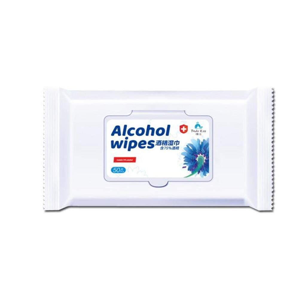 50Pcs Alcohol Prep Pads Disposable Alcohol Wipes 7... – Grandado