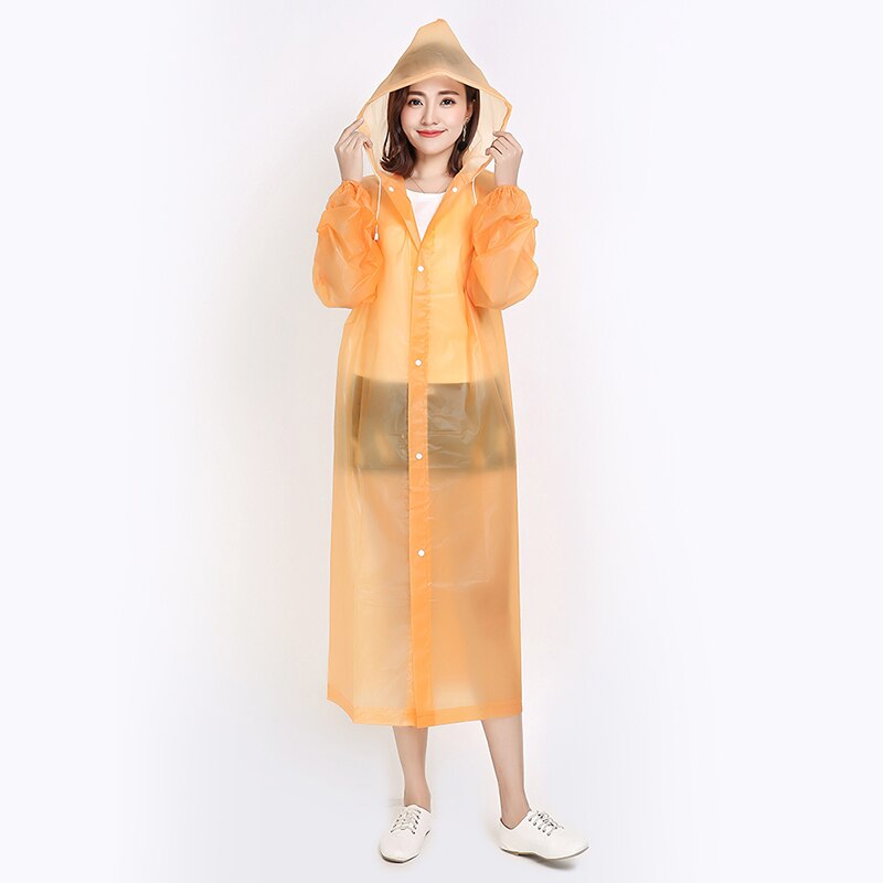 1PC EVA Women Man Raincoat Thickened Waterproof Ra... – Vicedeal