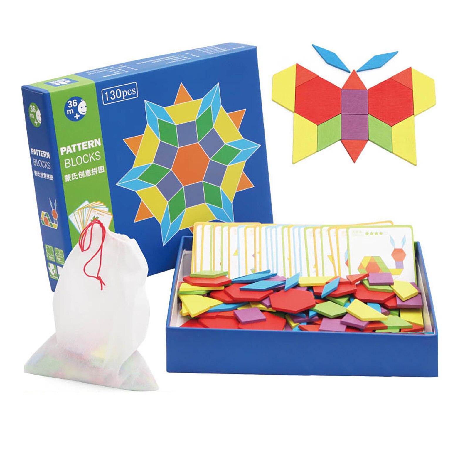 Jigsaw Puzzle Fun Tangram Animal Wooden Educationa... – Grandado