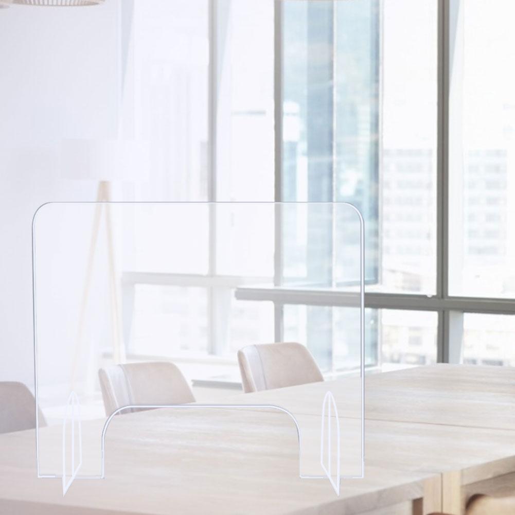 Acrylic Sneeze Guard Shield Clear Perfection Recep... – Grandado