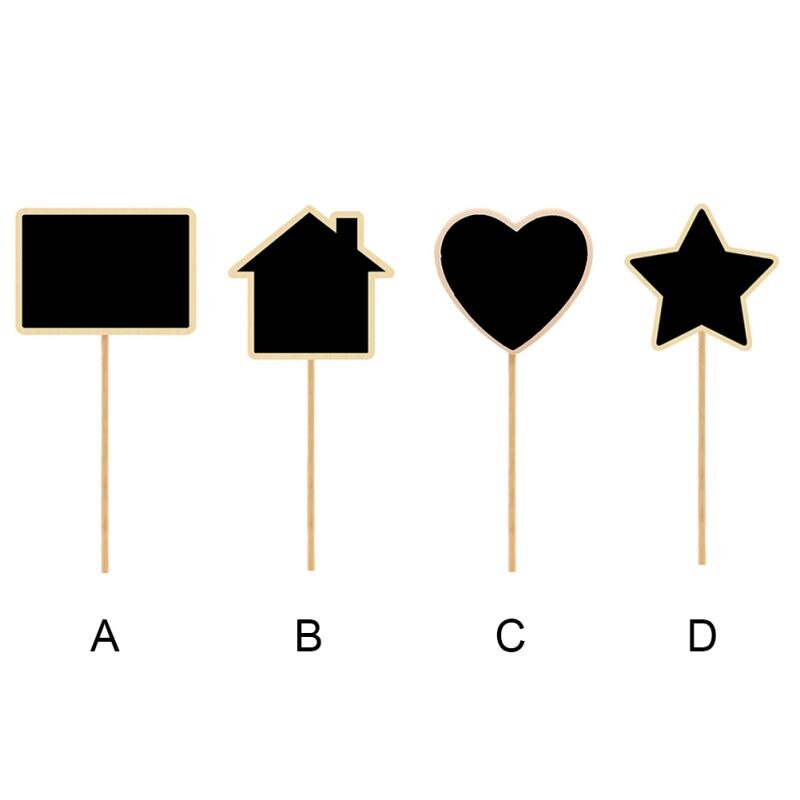 10pcs Potted Plants Message Board Mini Chalkboard ... – Grandado