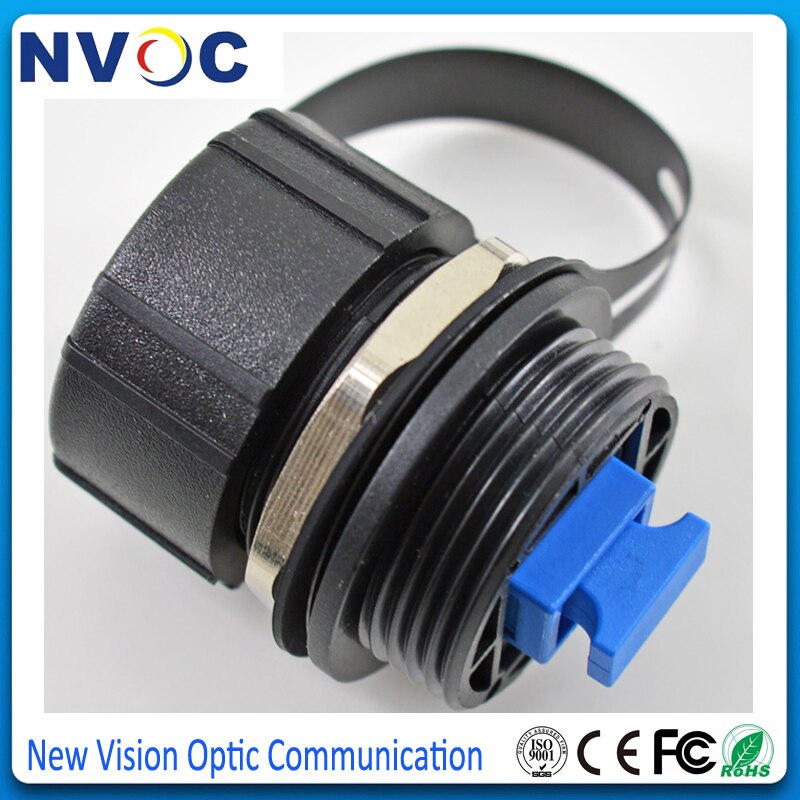 IP67 ODVA-SC Bulkhead SM SX Fiber Optic Adapter wi... – Grandado