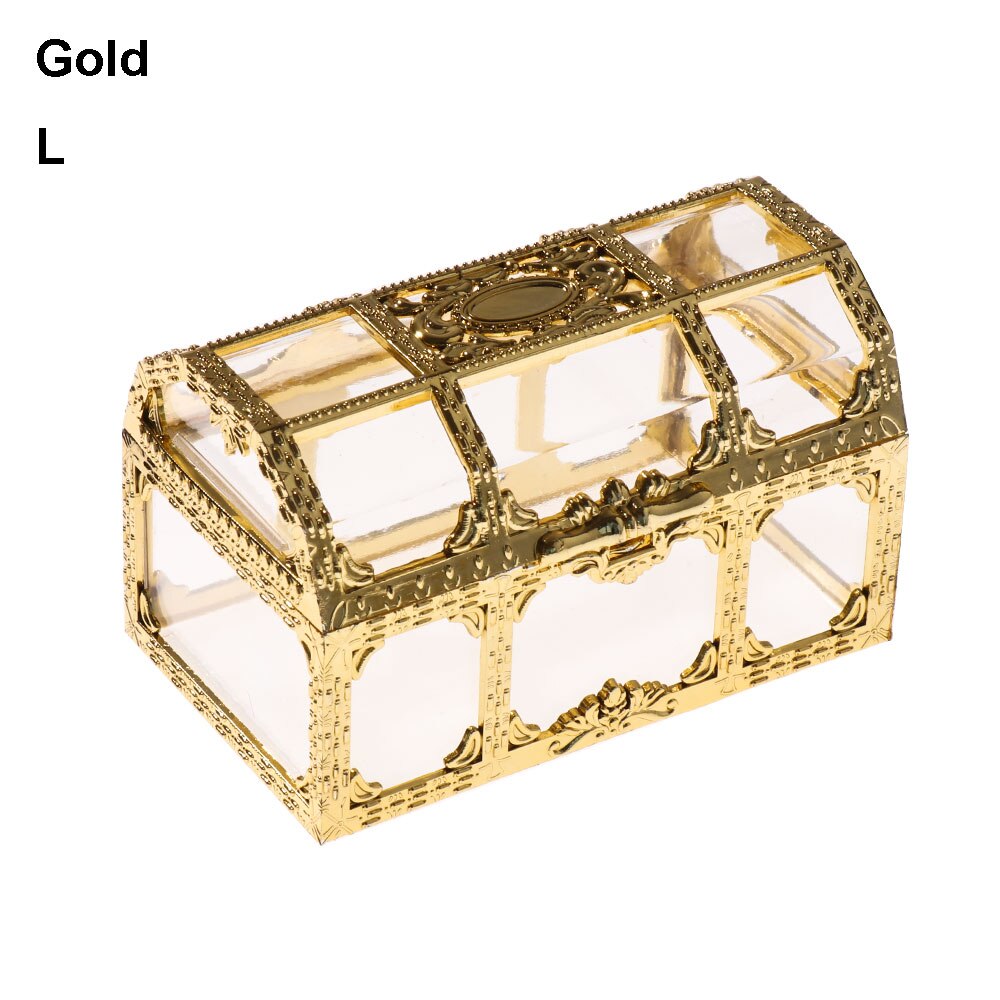 Vintage Retro Plastic Hollow Gold Foil Candy Box C... – Vicedeal