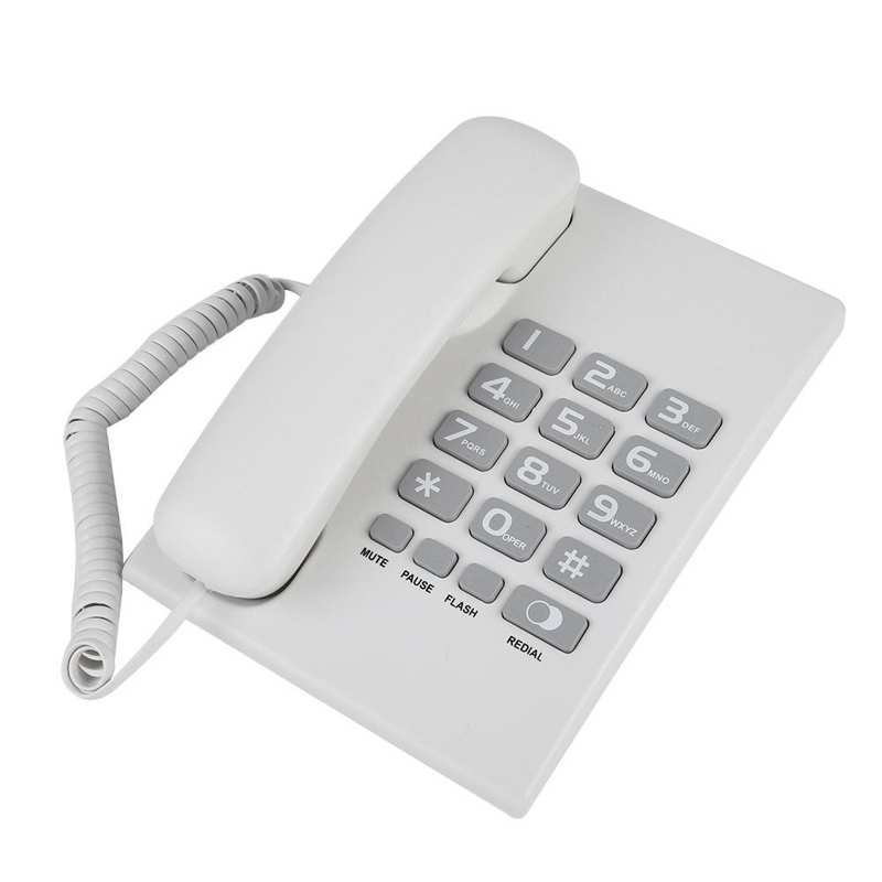 Home Hotel Wired Corded Desktop Wall Phone Office ... – Grandado