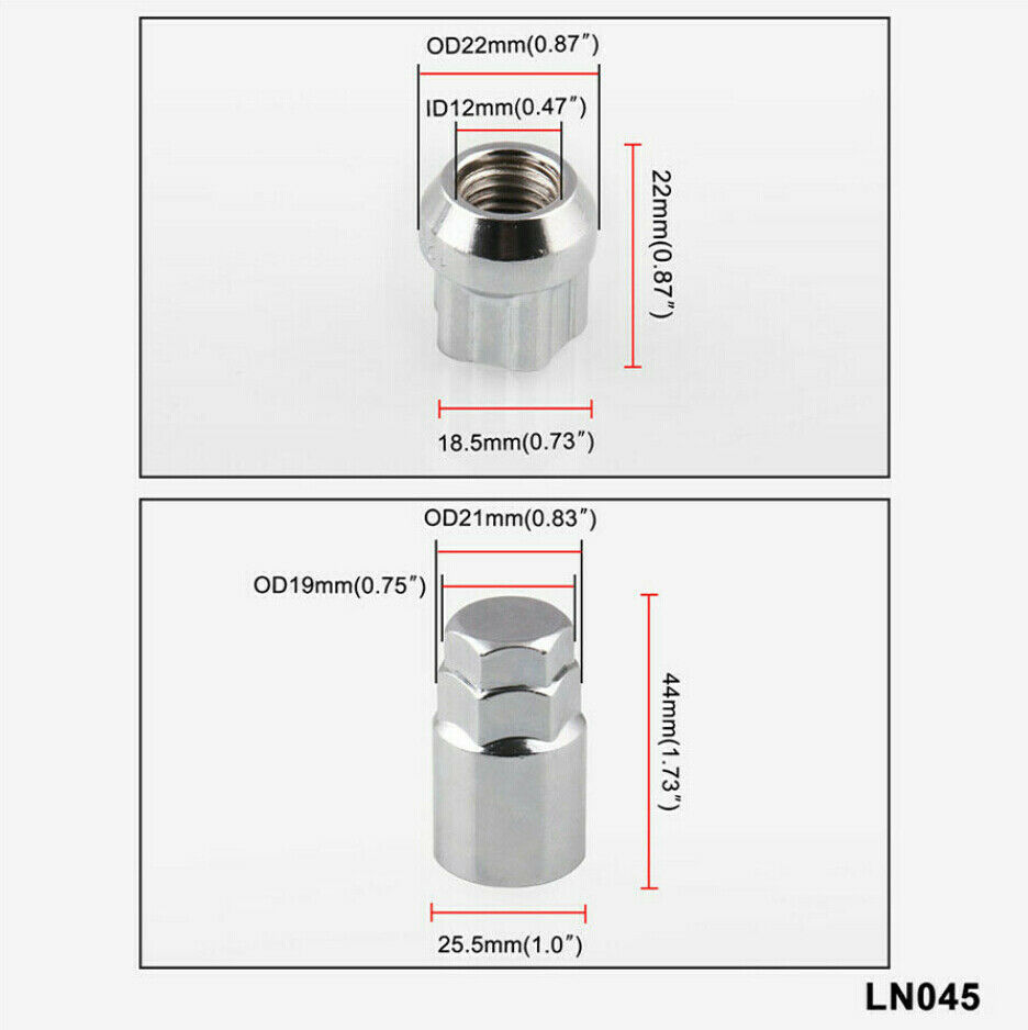 4x Car Surface Cone Slot Anti Theft Security Locki... – Grandado