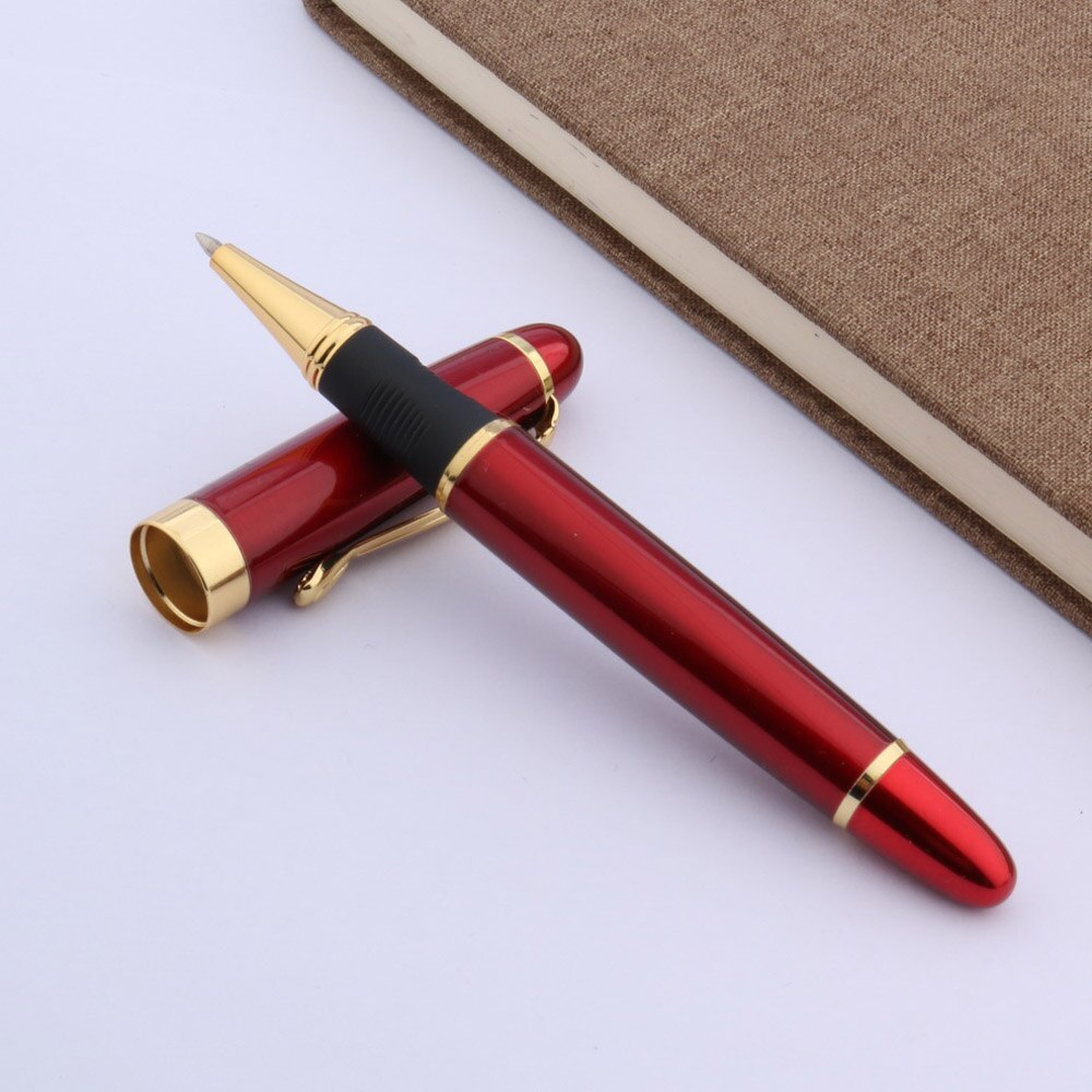 office metal Writing tools blue red golden school ... – Vicedeal