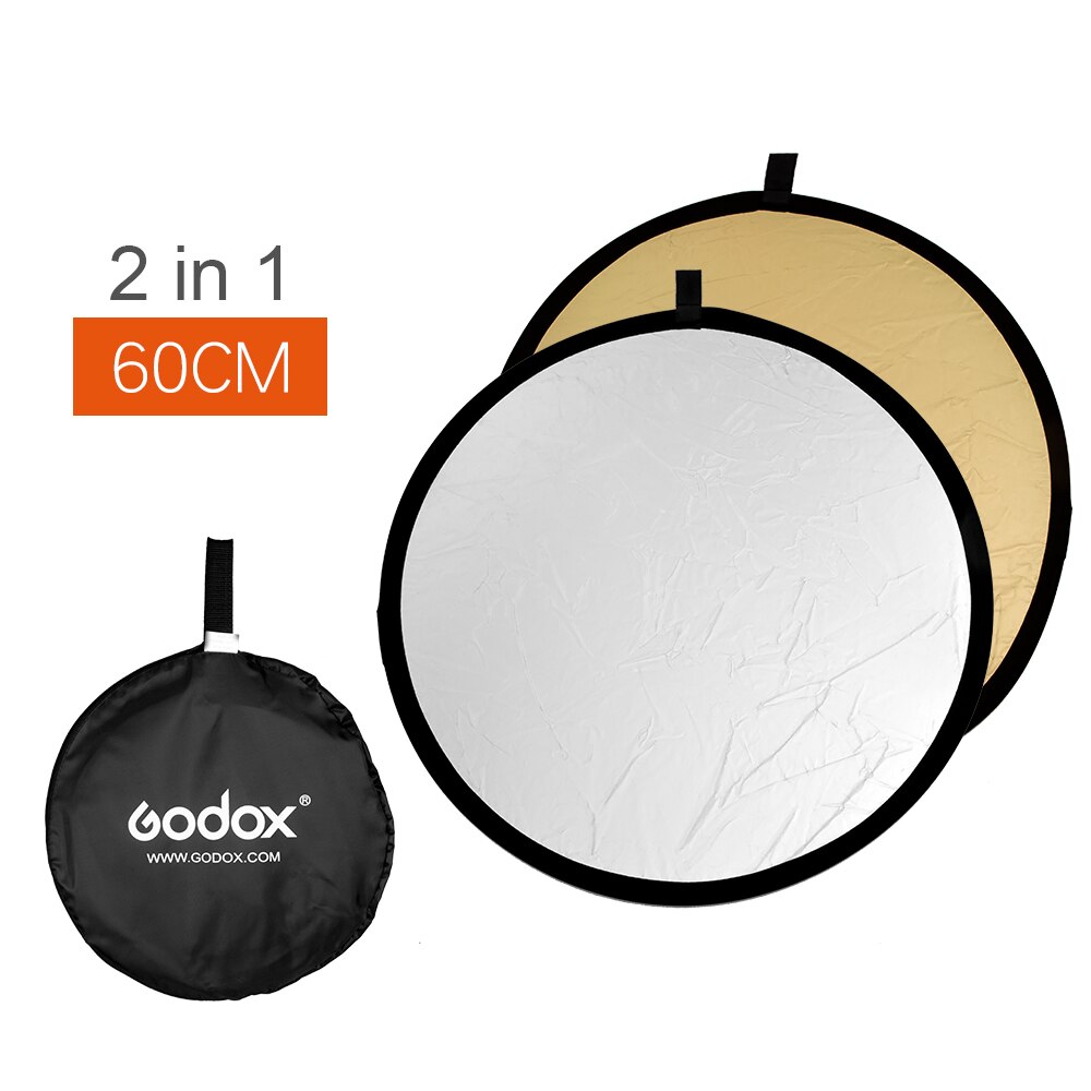 Godox 60cm 2 in-1 light mulit hopfällbar fhrg guld... – Grandado