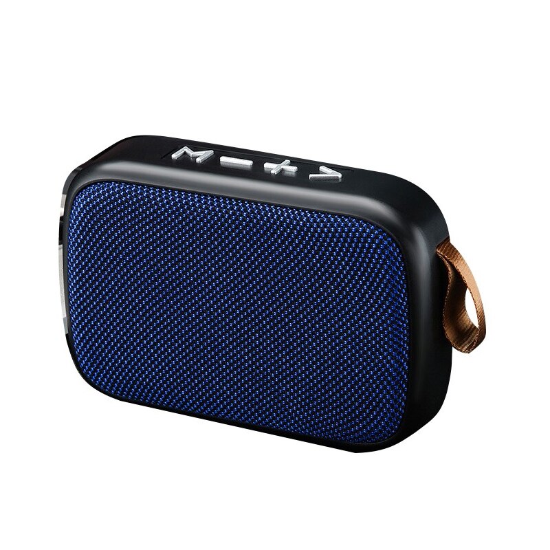 Draagbare Bluetooth Mini Speaker Met Fm Radio Blue... – Vicedeal