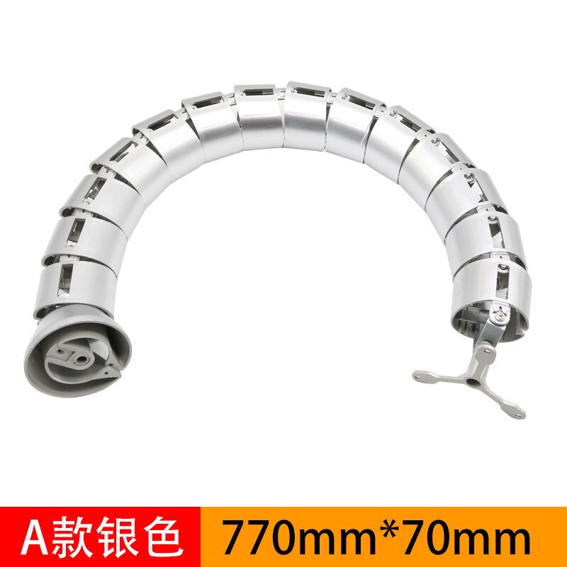 Flexible Spiral Cable Management Desk Cable Organi... – Vicedeal