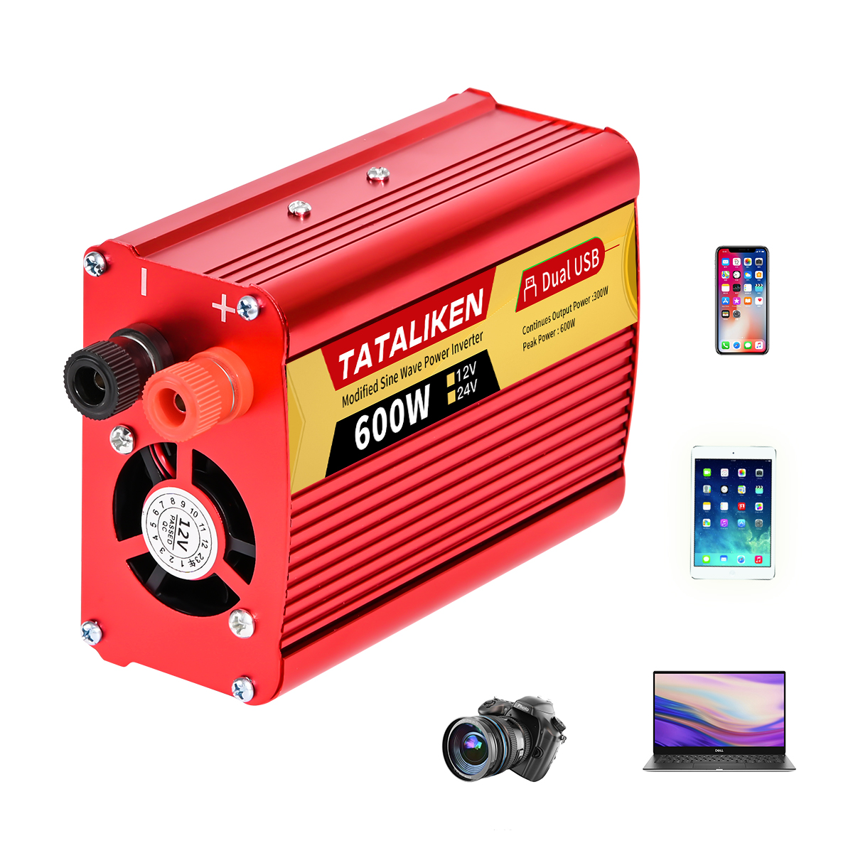 Inverter 12v, 60hz 24V 600W 1500W 2000W 2500W, por... – Grandado