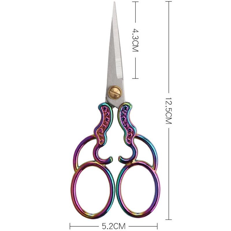 Bird Pattern European Retro Sewing Scissors Sewing... – Grandado
