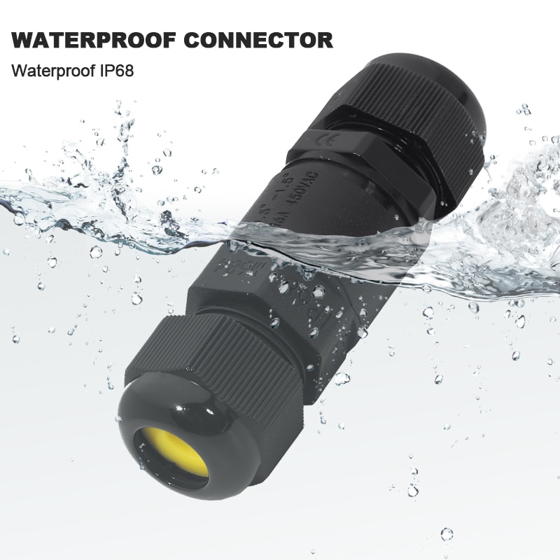 2 Pin 3 Pin T Waterdichte Connector Elektrische Ka... – Grandado 2 Pin 3 Pin T Waterdichte Connector Elektrische Ka... – Grandado
