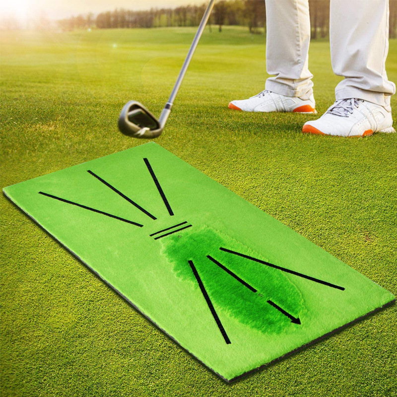 Golf Training Mat Mini Practice Hitting Aid Fixed ... – Vicedeal