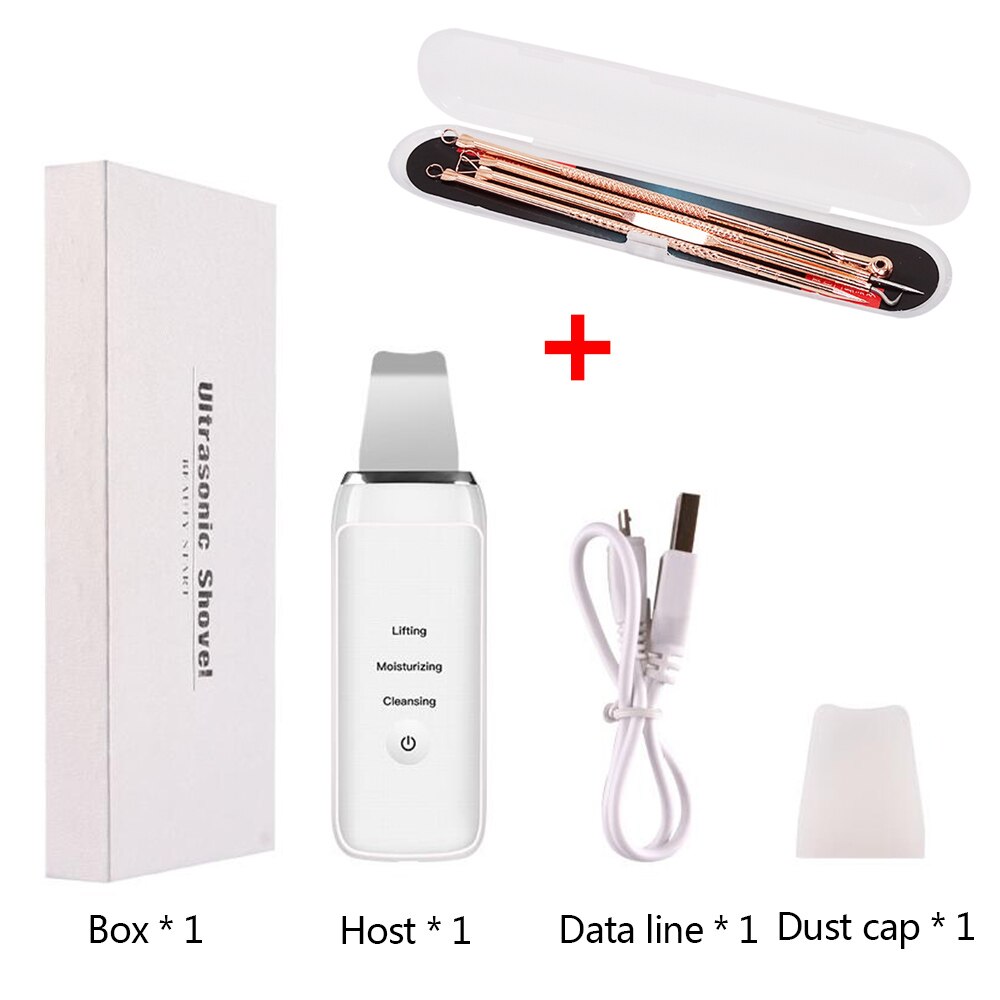 Ultrasonic Skin Scrubber Deep Face Cleaning Machin... – Grandado