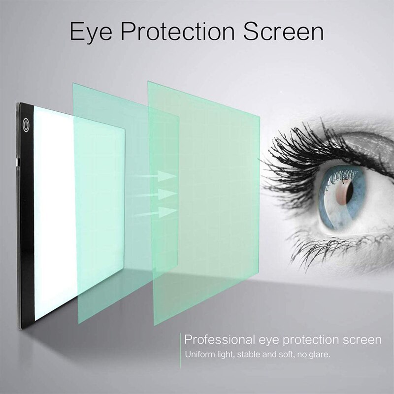 4Color A4 LED Light Pad Board For 5d Diamond Paint... – Vicedeal