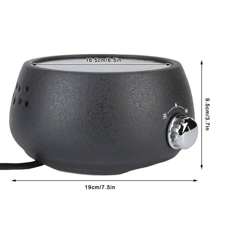 500W Electric Stove Mug Warmer Mini Ceramic Mute C... – Vicedeal