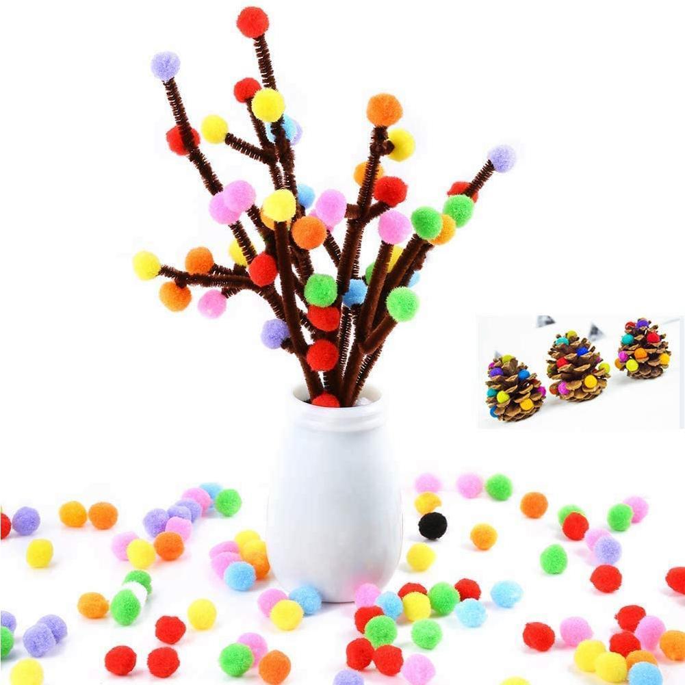 DIY Yarn Ball Fluffy Plush Crafts DIY Weaving Wool... – Vicedeal