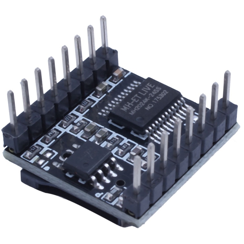 3pcs Mini Mp3 Player Module Dfplayer Mp3 Tf 16p Su Grandado