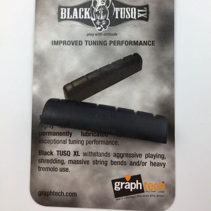 Graph tech TUSQ XL guitar nut PT-6060 Black – Grandado