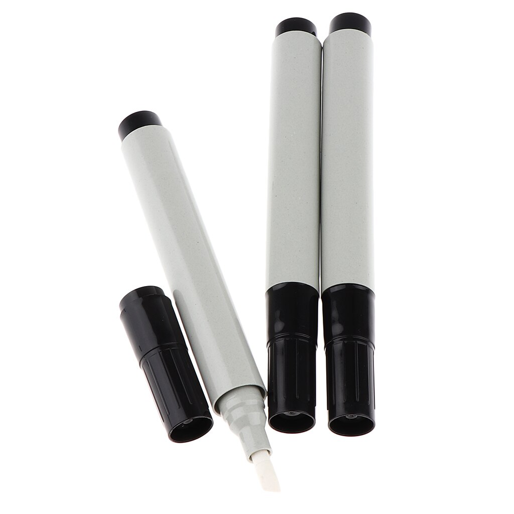 3Pcs 4.5Mm Platte Tips Plastic Verf Marker Pen Bla... – Vicedeal