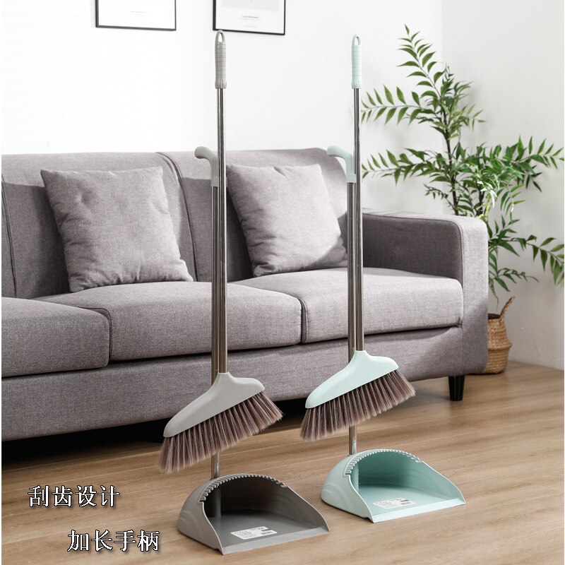 Five row wool windproof broom dustpan set househol... – Grandado