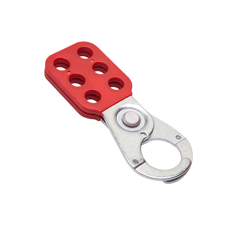 Red Industrial safety lockout Hasps Six Hole steel... – Vicedeal