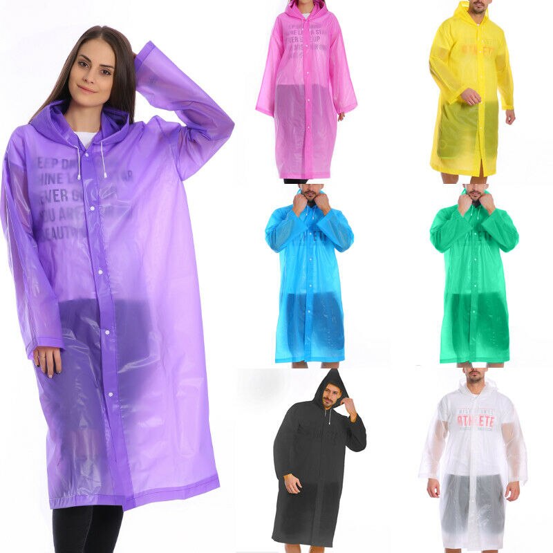 Environmental Protection Raincoat Men Women Waterp... – Vicedeal